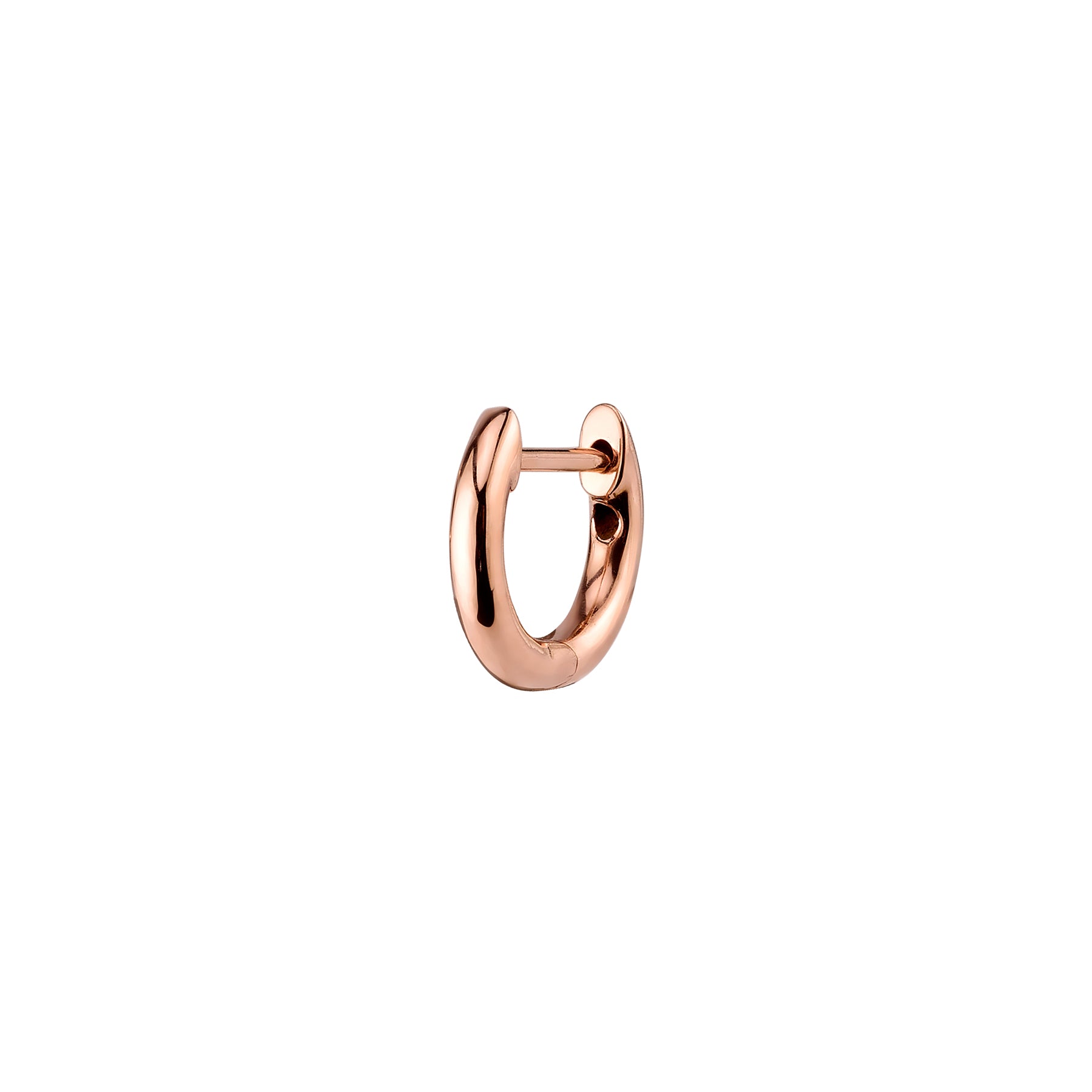 Piercing Slim Hoop - 14k Rose Gold – The Last Line