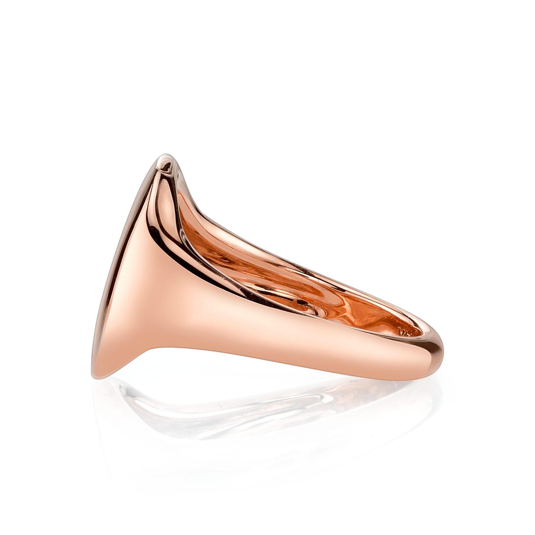 Signet Ring - 14k Rose Gold – The Last Line
