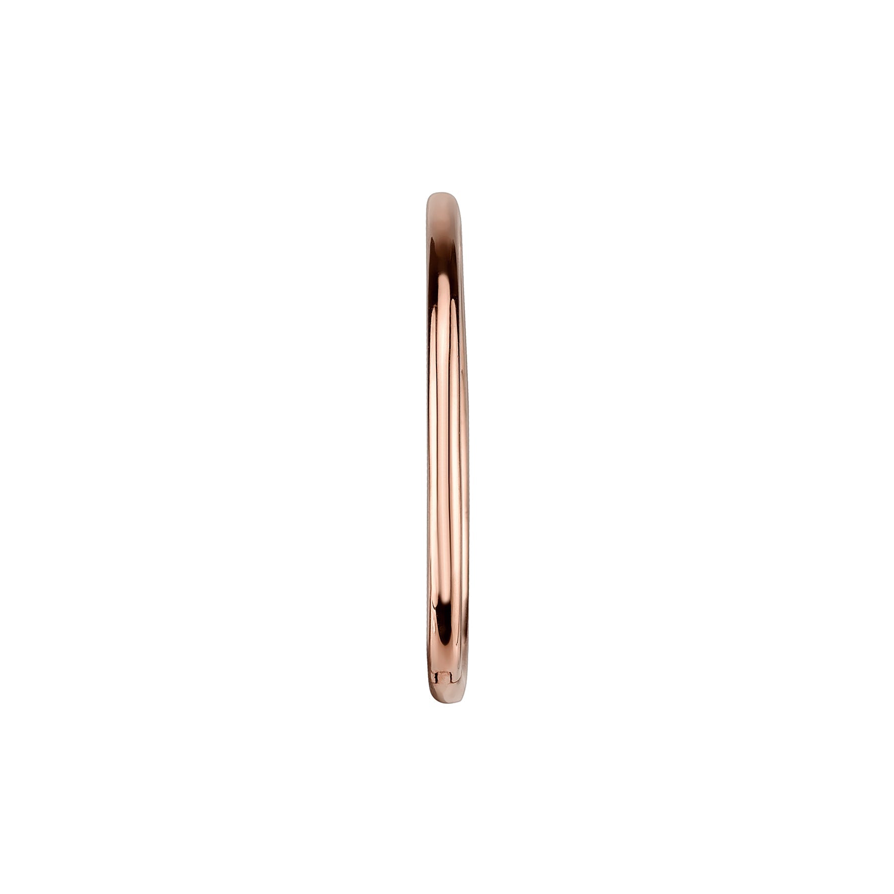 Slim Hoop #2 - 14k Rose Gold – The Last Line