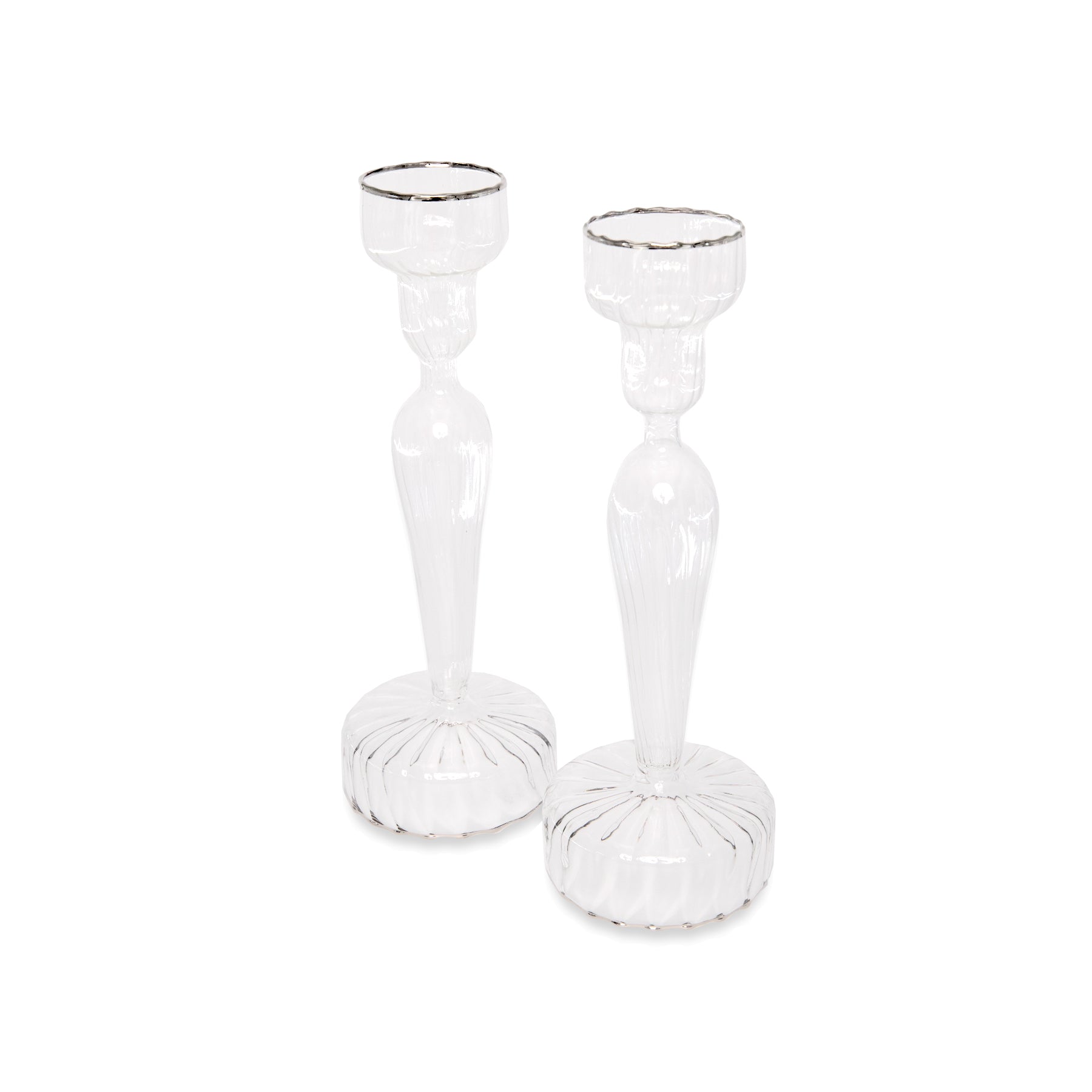 The Tall Candlestick - Silver Candy / Glass – The Last Line